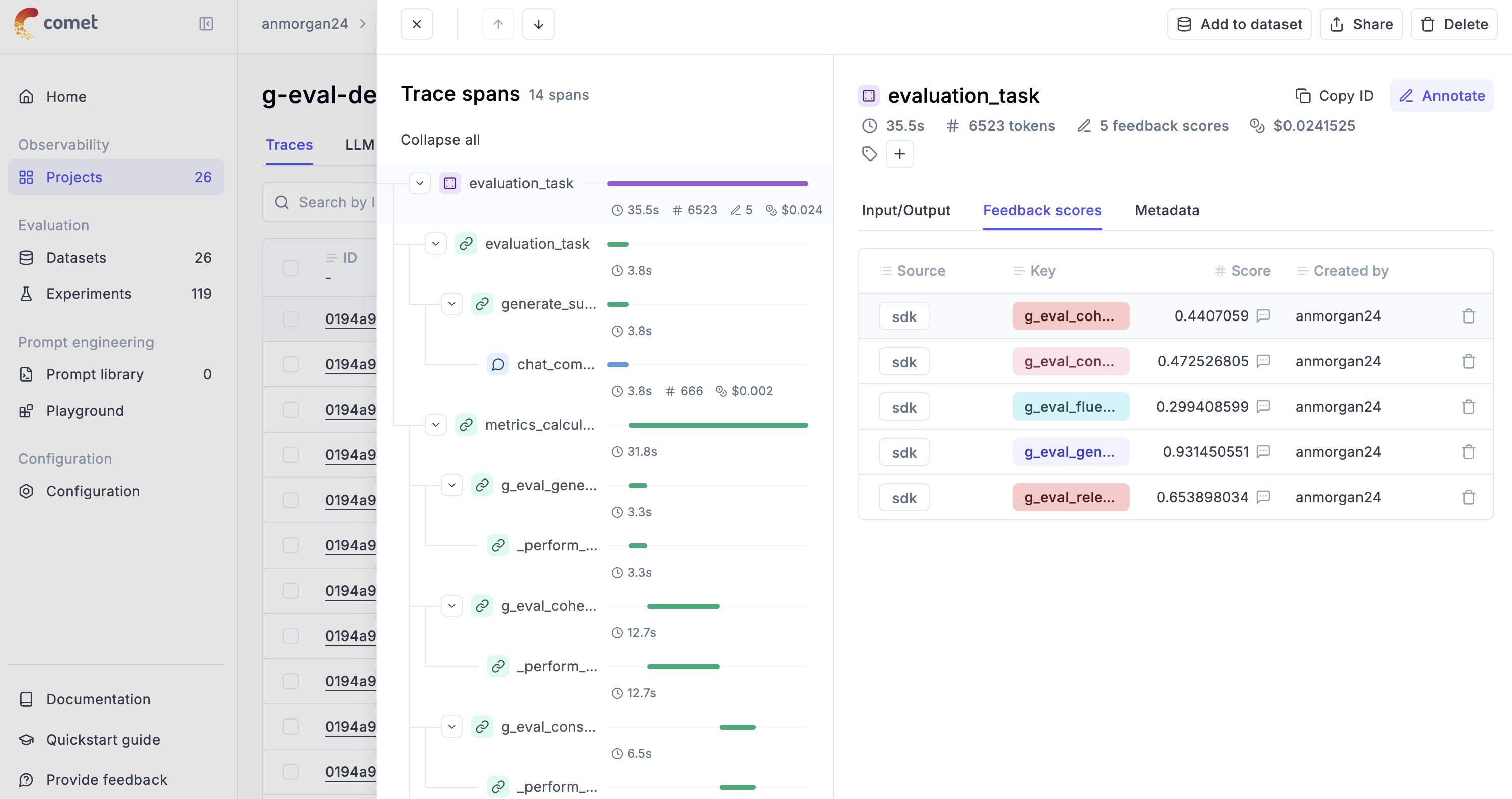 G-Eval for LLM Evaluation