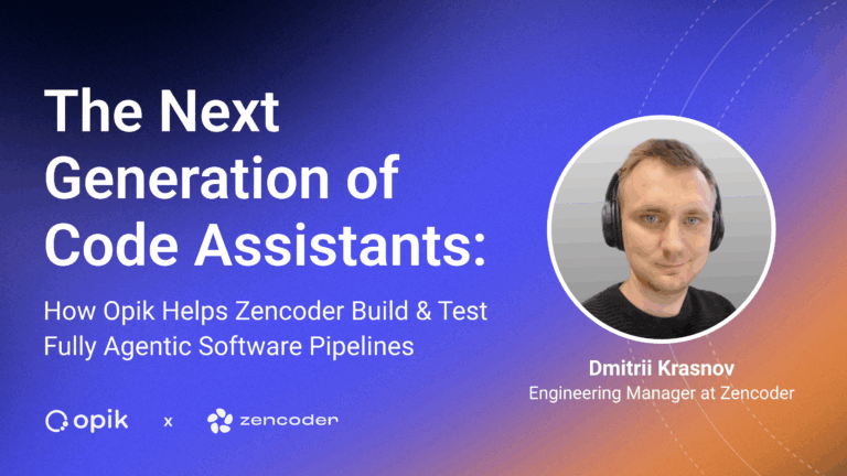 How Zencoder Scales Smarter AI Coding Agents with Opik