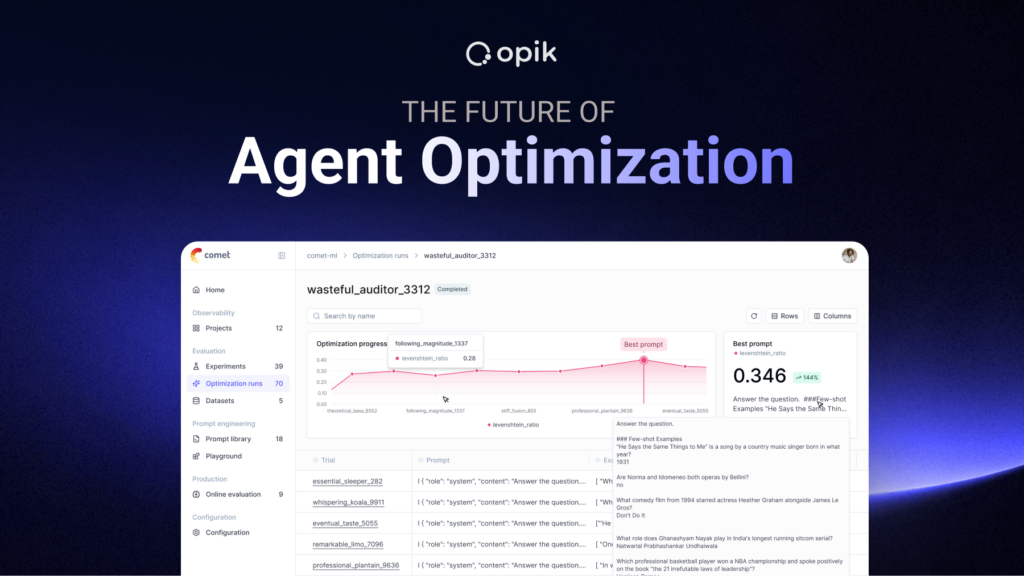 The Future of AI Engineering: Self-Optimizing Agents