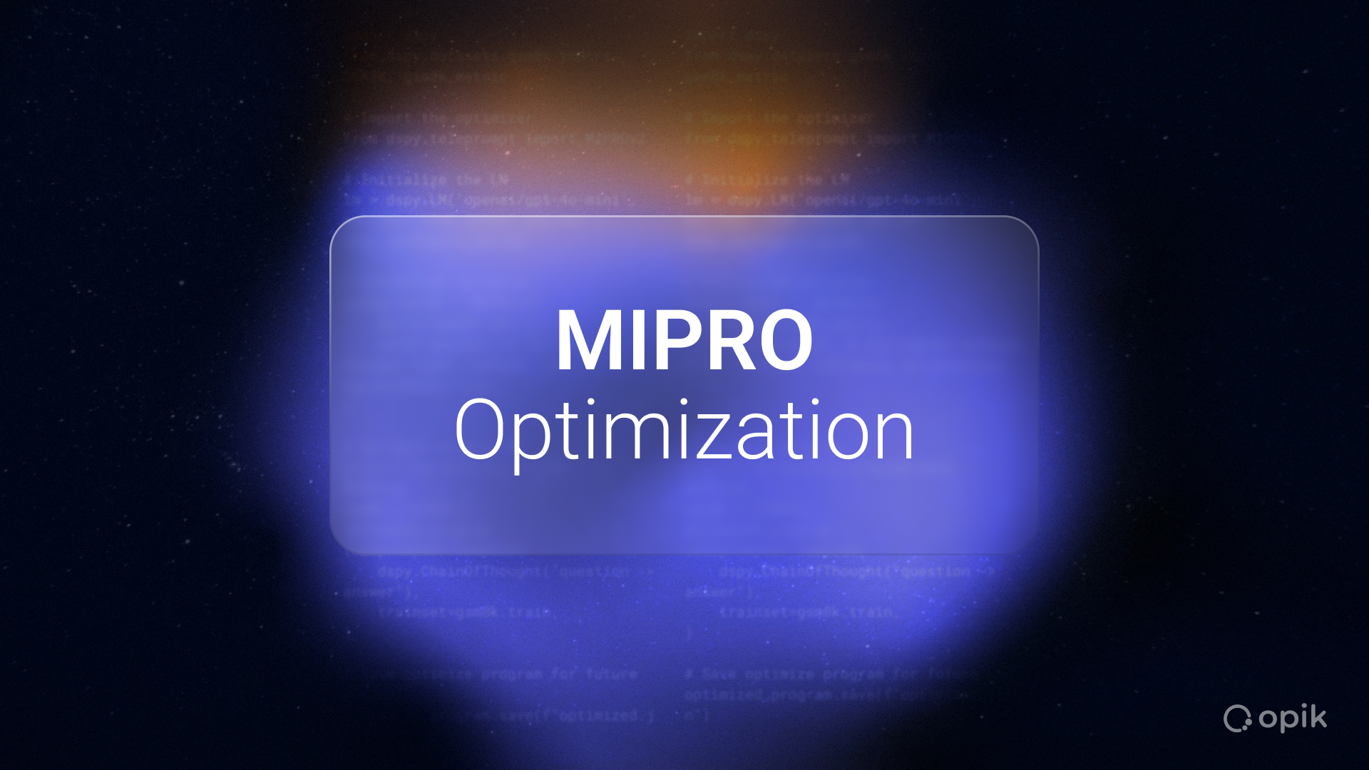 MIPRO Optimization