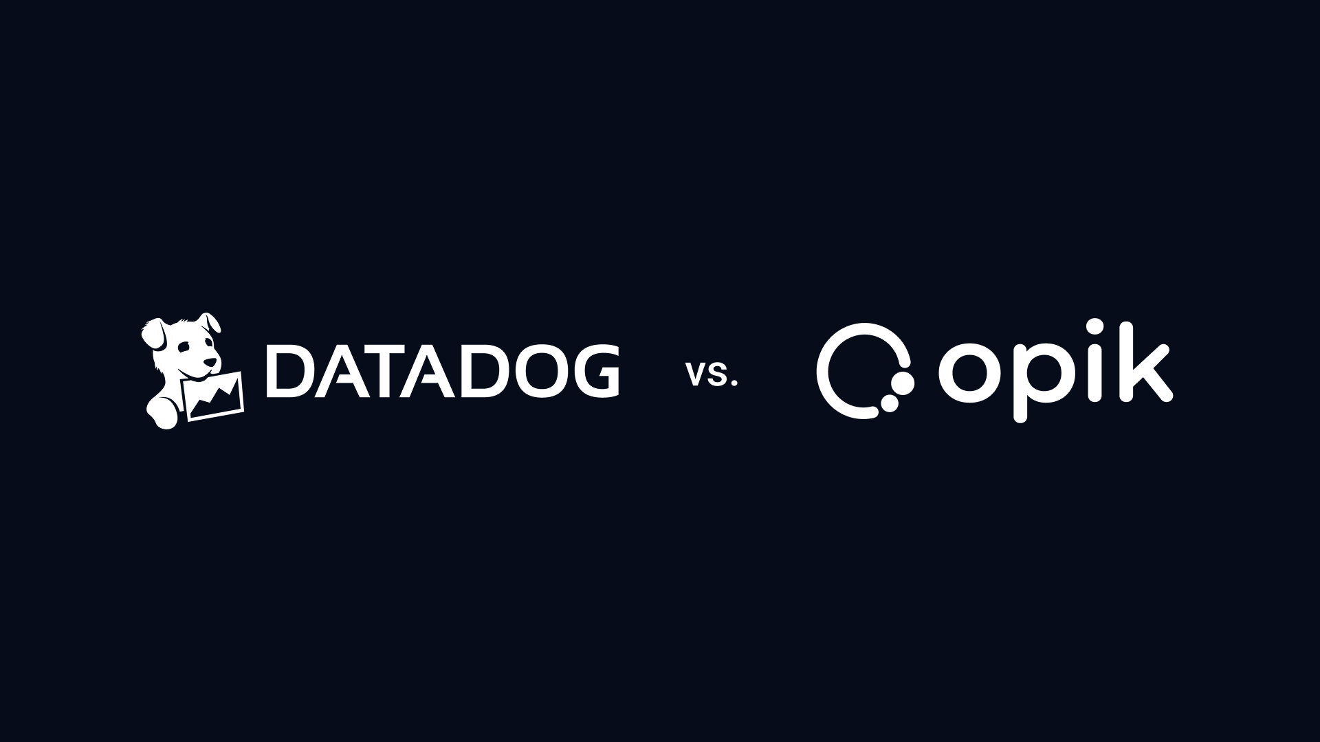 Opik vs. Datadog: Side-by-Side Comparison